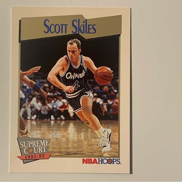 NBA HOOPS | Toys | 991 Nba Hoops Orlando Magic Scott Skiles 486 | Poshmark